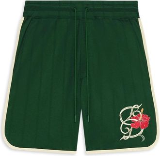 Dr&ocirc;le de Monsieur Homme, Shorts, Vert, Taille: XL Hibiscus Short