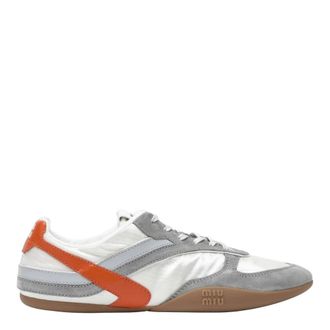 Miu Miu Damen, Schuhe, Grau, 39 EUGr&ouml;&szlig;e