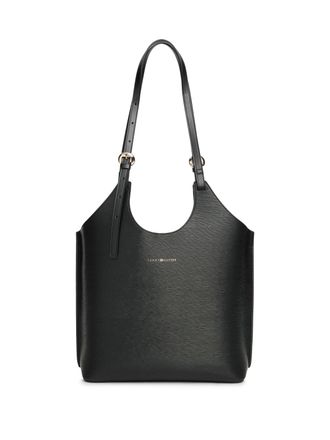 Tommy Hilfiger Tragetasche TOMMY HILFIGER TH MODERN TOTE, Damen, Gr. B/H/T: 36cm x 40cm x 12cm, schwarz, Lederimitat, Taschen, Damen Handtasche, Shopper, Schultertas
