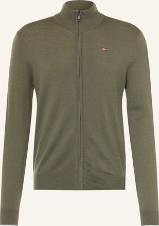 Napapijri Strickjacke Damavand gruen