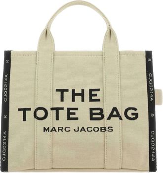 Marc Jacobs Femme, Sacs, Beige, Taille: ONE Size Jacquard Medium Tote Bag