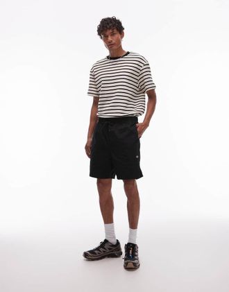 Dickies Pelican Rapids - Baumwoll-Shorts in Schwarz