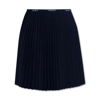 Lacoste Plissierter Rock - - Skirts - Damen - Blau - M