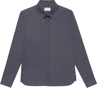 Teddy Smith Chemise Homme Carton ML Stret Total Navy/Micro Floral