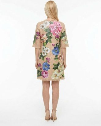 Dolce & Gabbana Womens Multicolor Cotton Casual Dress