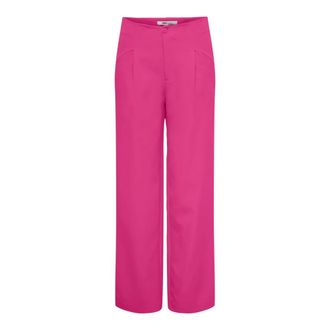 Only Weite Plissierte Hose - - Trousers - Damen - Rosa - XS
