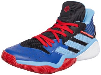 adidas Unisex-Erwachsene Harden Stepback Sneaker, Negb&aacute;s/Tmlgbl/Reauni