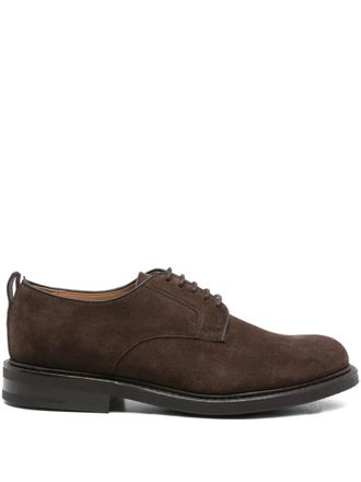 Churchs Derby-Schuhe aus Wildleder - Braun
