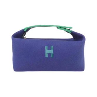Herm&egrave;s Pre-owned 103222M Handtasche- Pochette - - Pre-owned - Damen - Blau - ONE SIZE