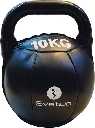 Sveltus Soft Kettlebell PU Schwarz 10 kg
