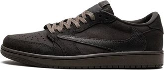 Nike Jordan Homme, Chaussures, Brun, Taille: 42 1/2 EU 1 Retro Low OG SP Travis Scott Velvet Brown