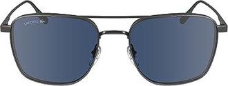 Lacoste Lunettes de Soleil L261S 033 MATTE DARK GUNMETAL 55/19/145 Homme