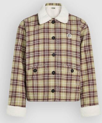 O'Neill ORiginals Fleece Lined Jacke beige check flannel