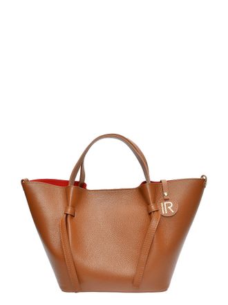Isabella Rhea Braun Rindsledertasche