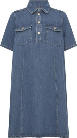 Mos Mosh MOS Mosh, Femme, Robes, Bleu, Taille: 42 FR Robes chemises