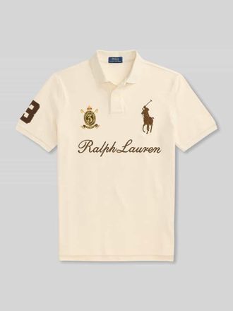 Polo Ralph Lauren Regular Fit Poloshirt aus reiner Baumwolle mit Patches und Stitchings
