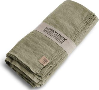 Kardelen Lovely Linen TCL0162F Lovely Tischdecke Leinen Avocado 145 x 300 cm (1 Stück)