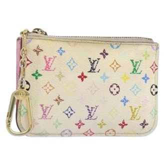 Louis Vuitton Portefeuille en toile Pre-owned - Femme - Pre-owned - Blanc - Taille: ONE Size
