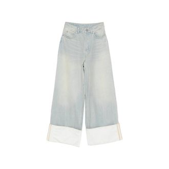 adidas Cuffed Light Denim Trousers