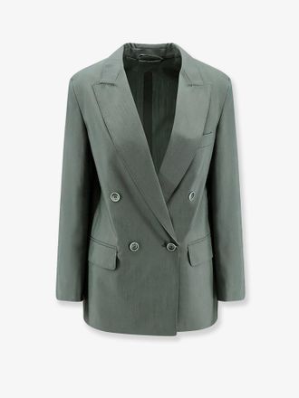 Max Mara Mxmalbata virgin wool and silk blazer - MAX MARA - gender_Woman
