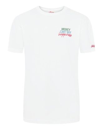 MC2 Saint Barth Summer T-Shirt mit farbigem R&uuml;cken-Print in