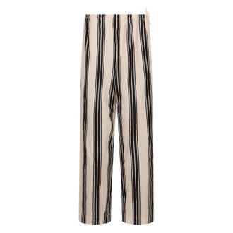 Philosophy di Lorenzo Serafini Gestreifte Baumwollhose - - Trousers - Damen - Beige - S