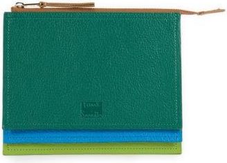 Paul Smith Pochette portefeuille en cuir grain&eacute;