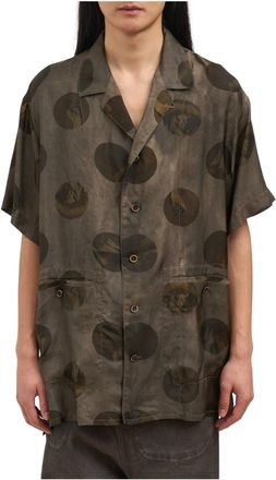 Uma Wang UMA Wang, Homme, Chemises, Gris, Taille: M Terry Shirt