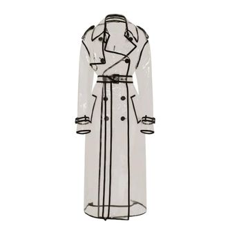Dolce & Gabbana Trench Kim - Femme - Manteaux - Blanc - Taille: 38 FR