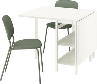 IKEA VIHALS / VIHALS Tisch und 2 Stühle