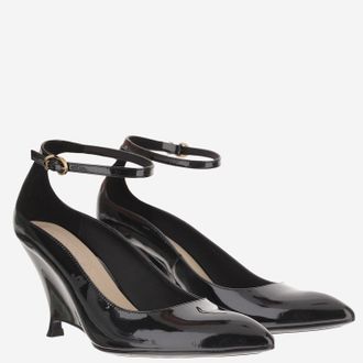 Pinko Womens Leather Heeled Shoes Gwen Black Upper: Cow