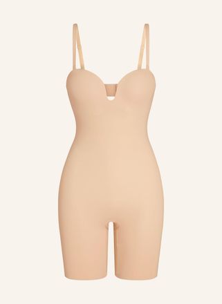 Spanx Shape-Body Spanxshape Suit Your Fancy Strapless Mid Thigh Bs beige