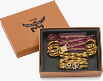 MCM Set aus Schn&uuml;rsenkeln und Anh&auml;ngern MULTI POLYESTER BLEND
