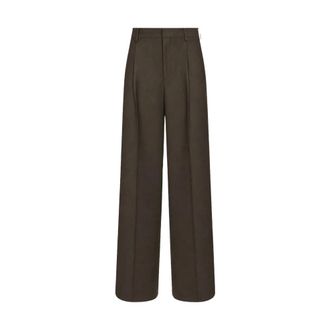 Tagliatore Eileen Wide Pantalons - Femme - Pantalons - Brun - Taille: 40 FR