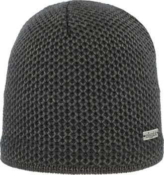 Eisglut Unisex Taosa Merino Strickm&uuml;tze, Schwarz, Einheitsgr&ouml;&szlig;e EU