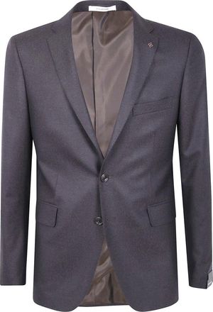 Tagliatore Blazer deux boutons en laine - Homme - Vestes - Brun - Taille: 2XL