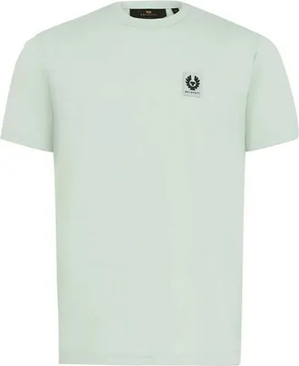 Belstaff T-Shirt Retro 1924 Phoenix Patch Regular Fit Shirt Gesticktem Rand versehener Phoenix-Patch auf der Brust