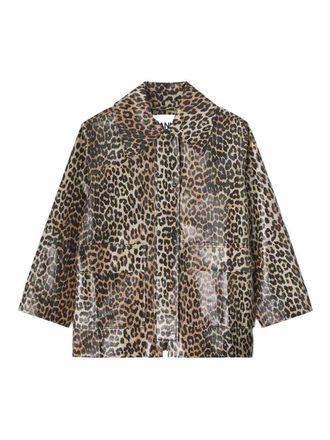 Ganni Veste Casual - Imprim&eacute; Animal