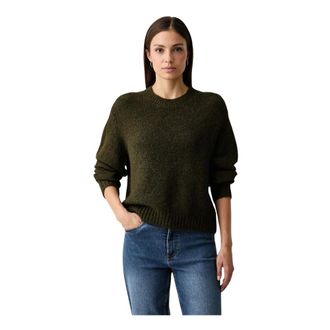 Joop Pull &agrave; col rond - Femme - Pulls - Vert - Taille: 40 FR