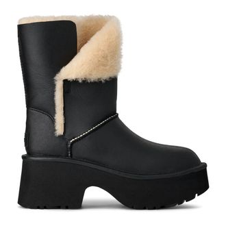 UGG W New Heights Cuff L - - Shoes - Damen - Schwarzk - 40 EU