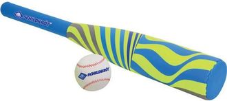 Schildkrot Fitness Kinder Baseballschl&auml;ger Schildkr&ouml;t Neopren Baseball Set, 1 weicher Baseballschl&auml;ger mit Neopren&uuml;berzug, 1 Ball, verschiedene Farben w&auml;hlbar, f&uuml;r Kinde