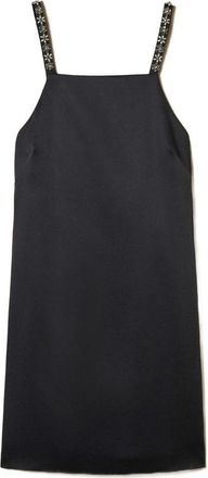 Twinset Embroidery Duchess-satin Mini Dress