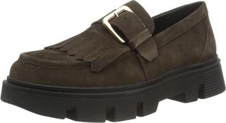 Geox Femme D Vilde C Moccasin, Marron foncé, 39 EU
