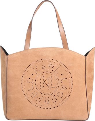 Karl Lagerfeld K/CIRCLE SP MD SUEDE TOTE