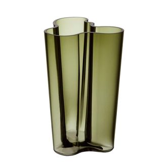 iittala Vase Aalto 251 mm Gr&uuml;n aus Glas
