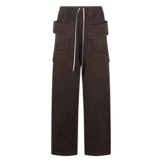 Rick Owens Pantalon Cargo Large Creatch - Homme - Jeans - Gris - Taille: L