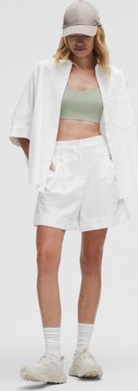 lululemon Short LuluLinen taille haute pour Femmes - 15 cm - Taille 22