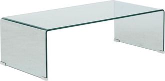 Atmosphera Table basse rectangulaire en verre LENIA