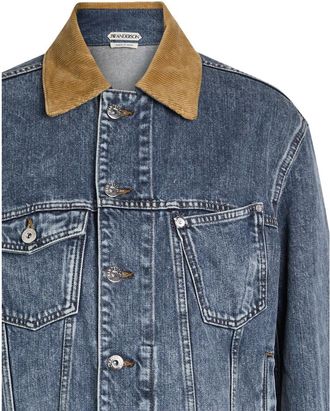 J.W.Anderson Corduroy Collar Jacket - Blue