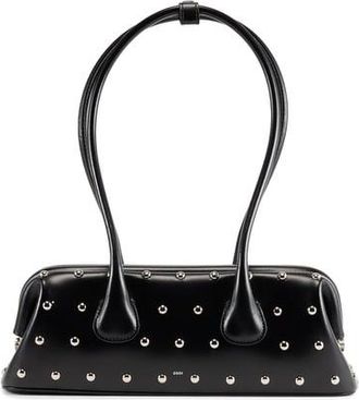 Osoi Sac &agrave; studs Boat Wide Mini en cuir